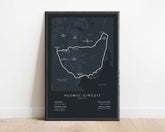 Minimalistic Hiking Map Prints (All) | TrailGoals