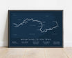Mountains to Sea Trail Poster (MST, North Carolina)